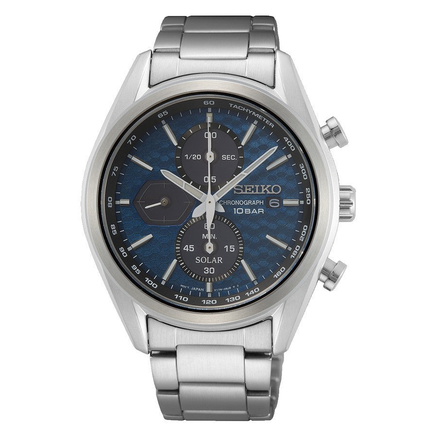 Seiko Solar Chronograph SSC801P1 SSC801 – Jamwatches & Co.